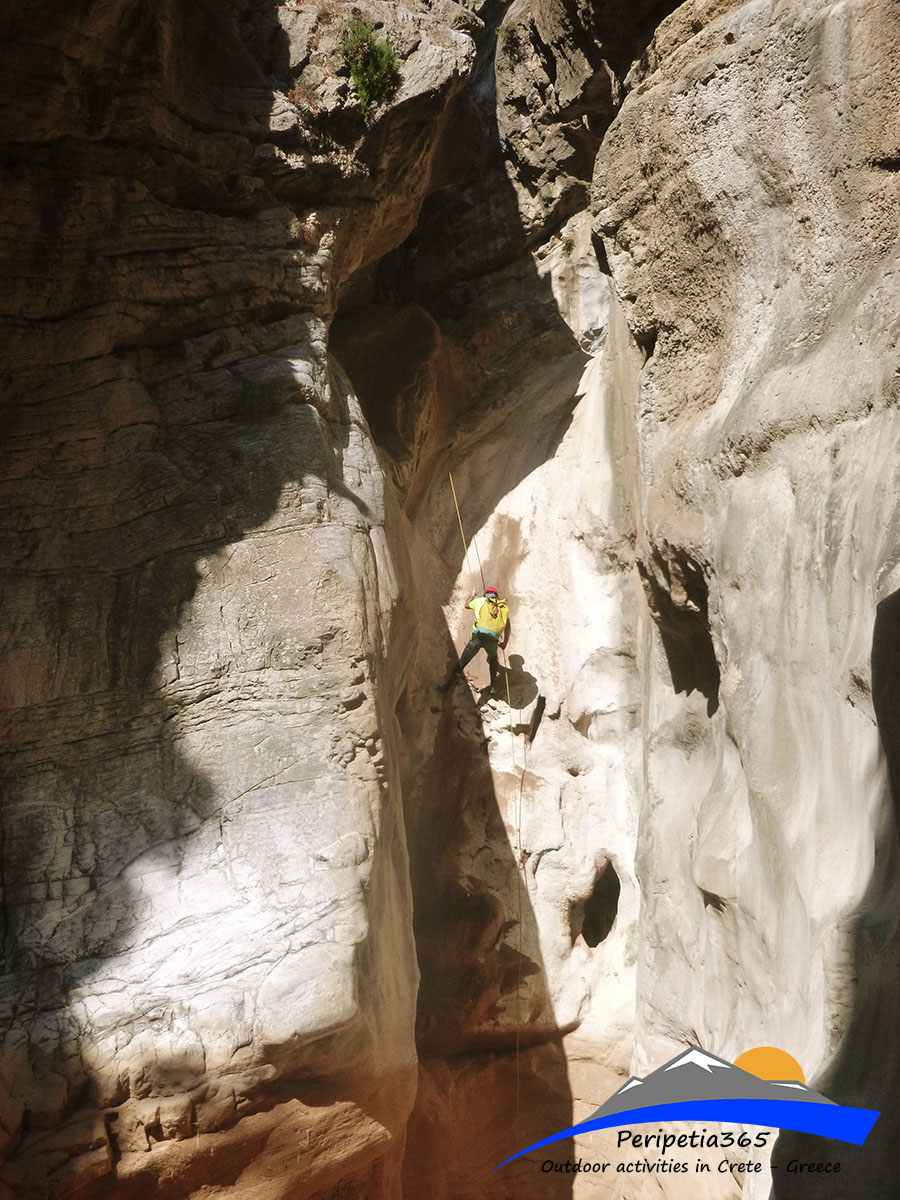 Canyoning in Crete - Peripetia365